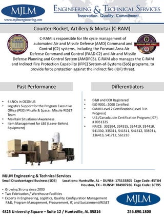 MJLM Product Sheets - 2013 | PDF