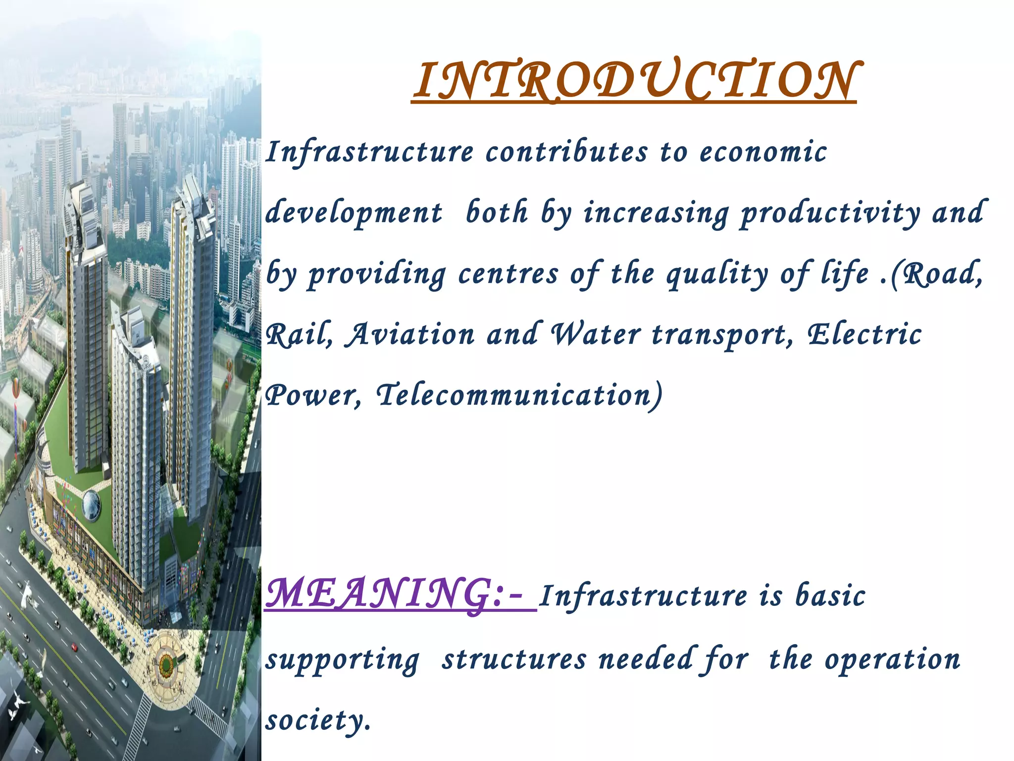 Mjm.infrastructuredevelopmentinindia | PPT