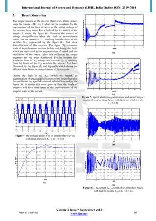 Comparative Study of Diagnostic of Inverter Three and Five Levels Associated with Asynchronous ...