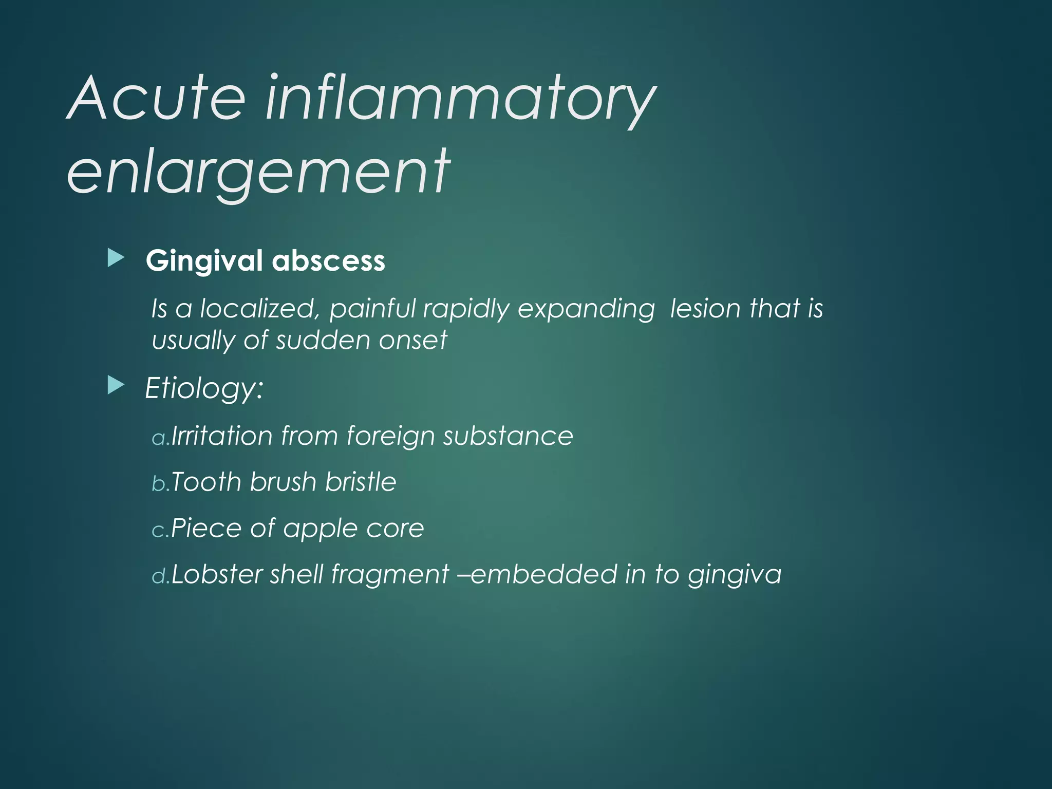 gingival and periodontal diseases | PPT