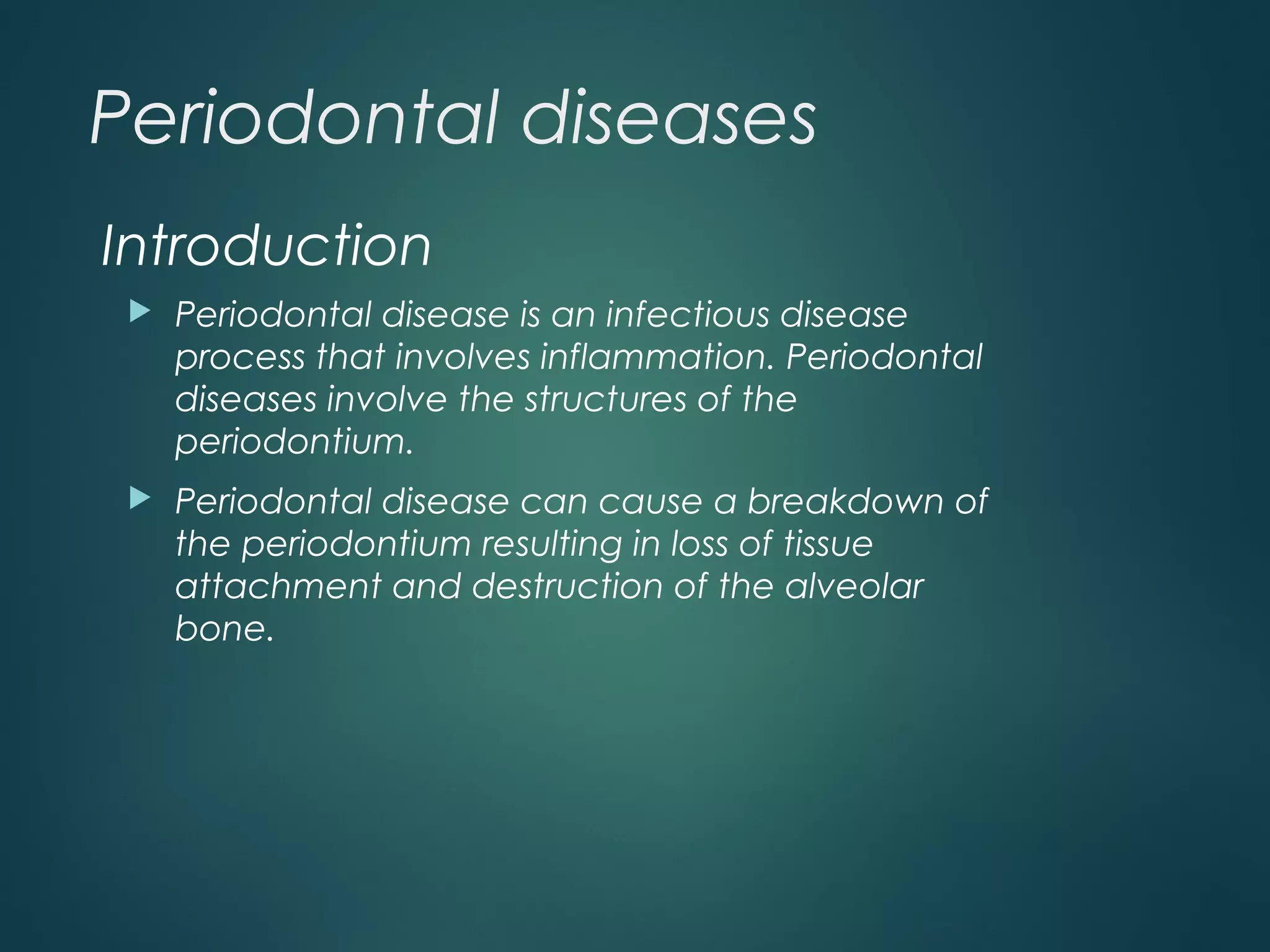 Gingival And Periodontal Diseases Ppt Dental Health Diseases And