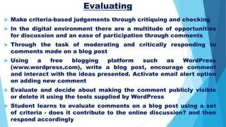 Bloom's Taxonomy & Learning Objectives | PPTX