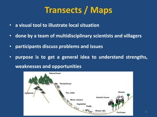 Participatory rural appraisal tools and techniques | PDF