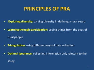 Participatory rural appraisal tools and techniques | PDF