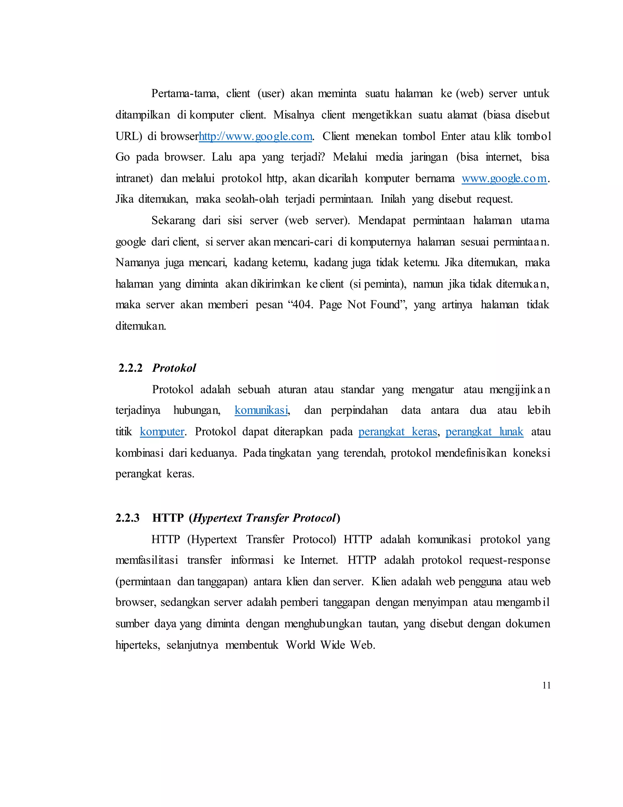 Management Jaringan Server - Web Server | DOCX