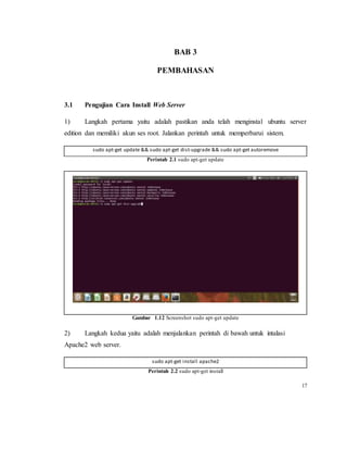 Management Jaringan Server - Web Server | DOCX