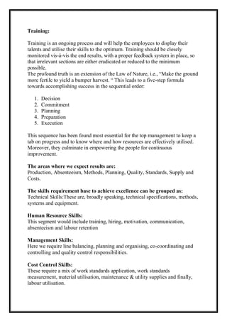 Quality Control in Garment Manufacturing | PDF