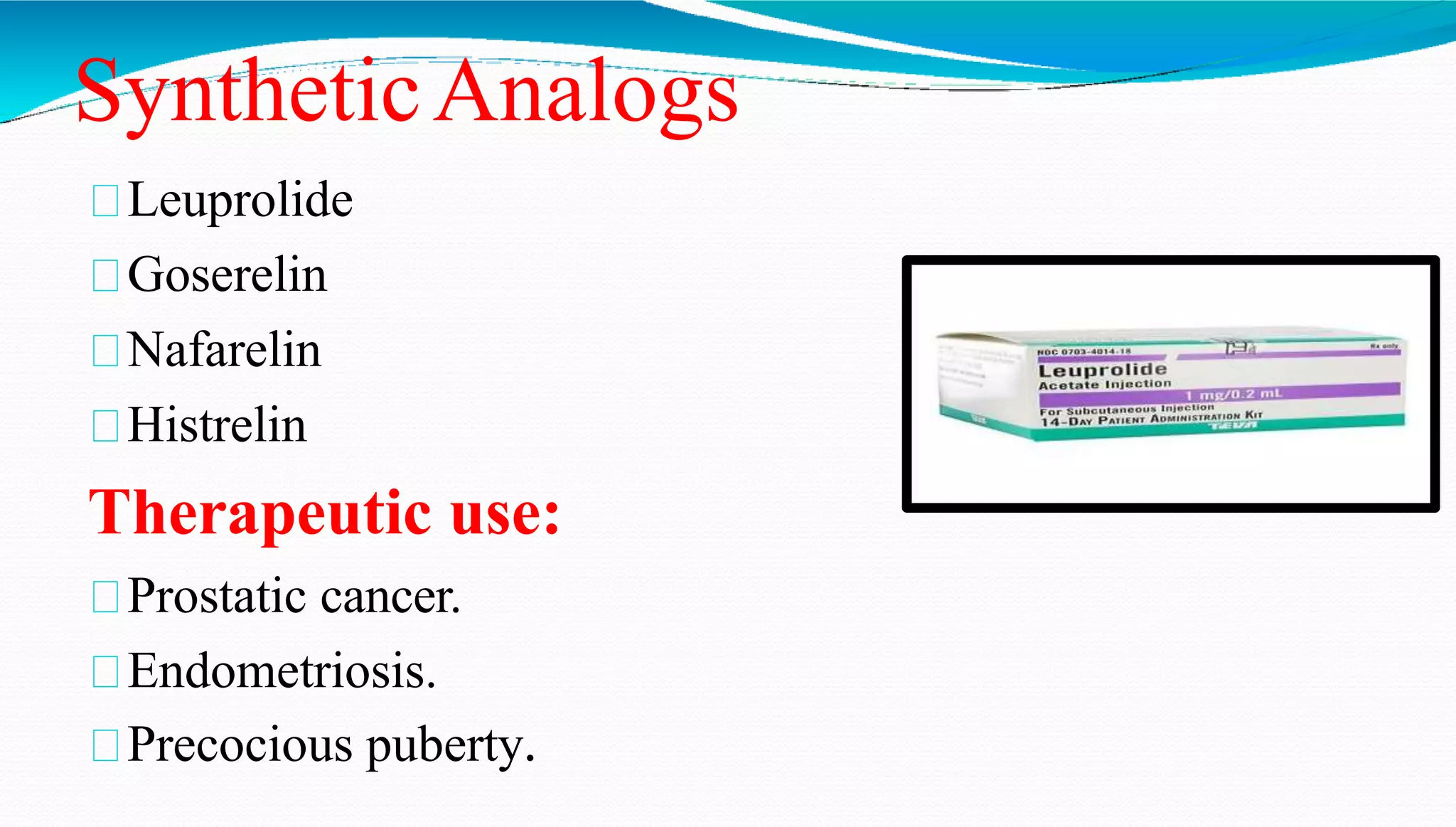 Introduction of hormone & Anterior pituitary drugs | PPTX