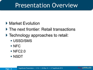 The Evolution of Mobile Money: Retail, the next frontier | PPT