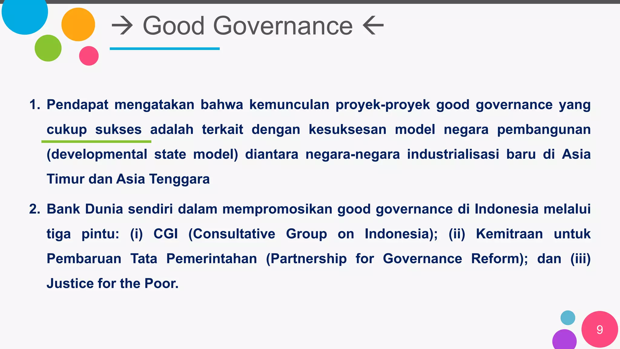 GOOD GOVERNANCE DAH KEBIJAKAN PUBLIK | PPT | Free Download