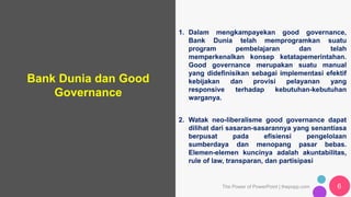 GOOD GOVERNANCE DAH KEBIJAKAN PUBLIK | PPT