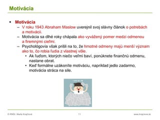 Motivácia | PDF