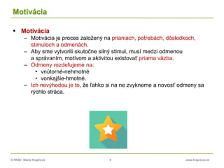 Motivácia | PDF