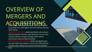 MK 14 - Mergers and Acquisitions_Kegagalan Perusahaan dan Reorganisasi.pptx