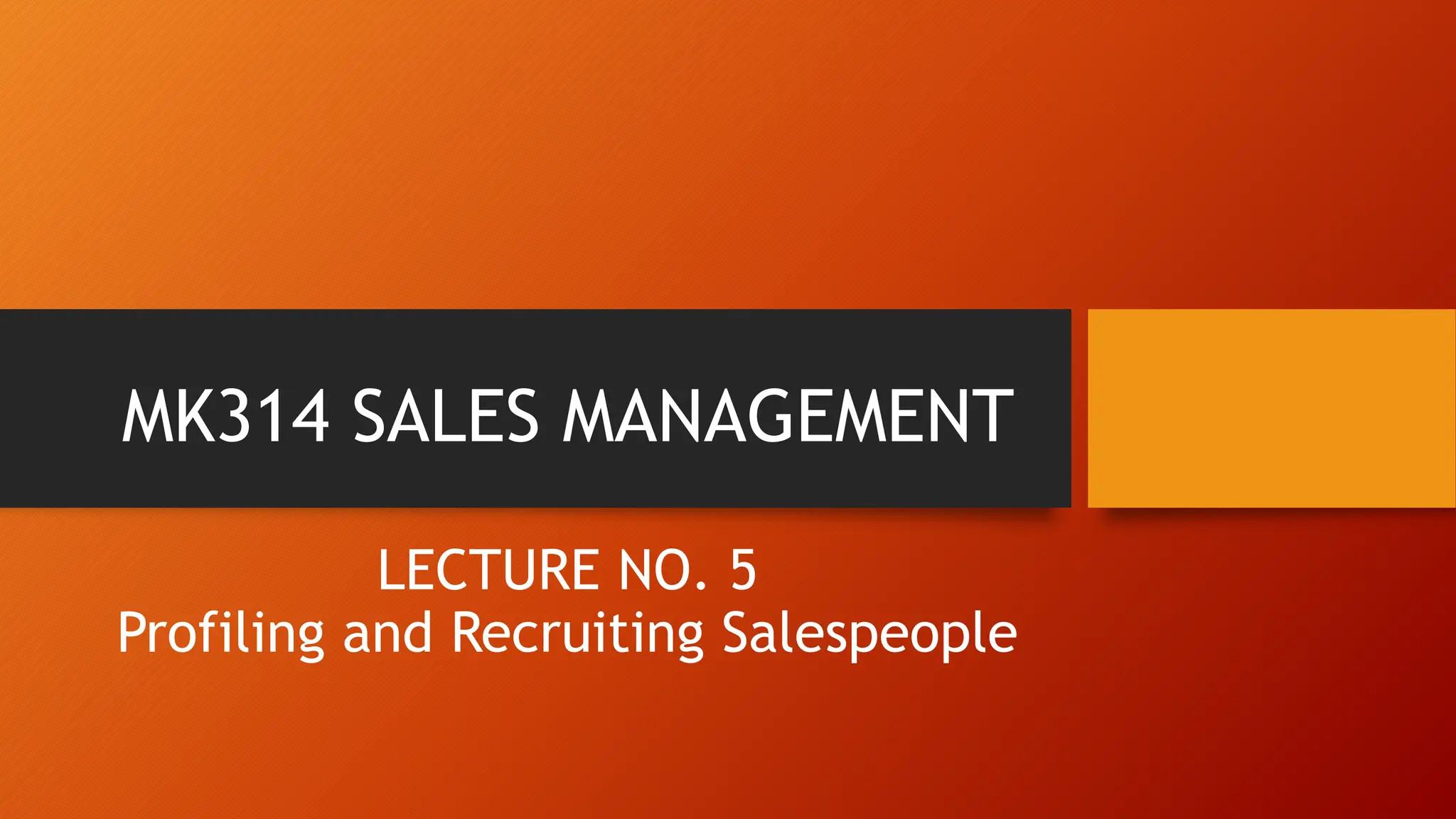 MK314 Lecture 5.pptx