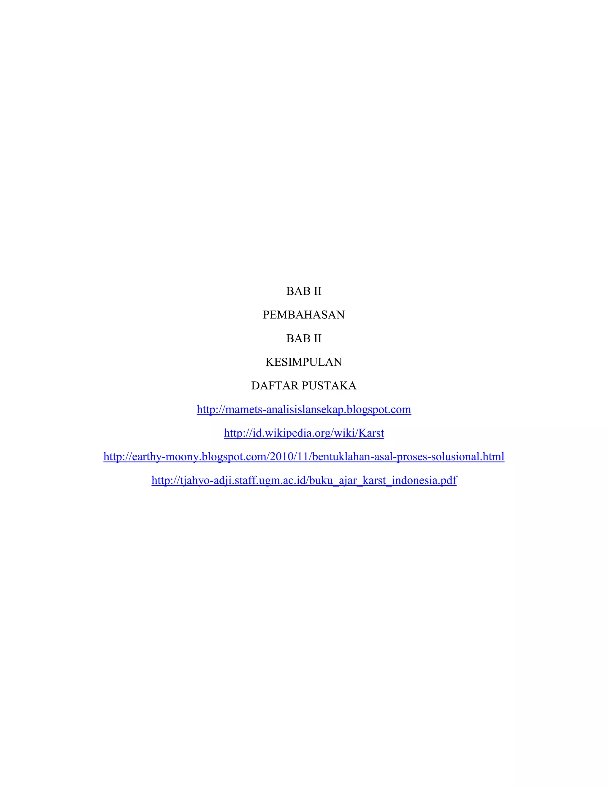 Makalah geomorfologi | DOCX