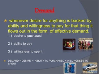 law of deemand easily defined | PPTX