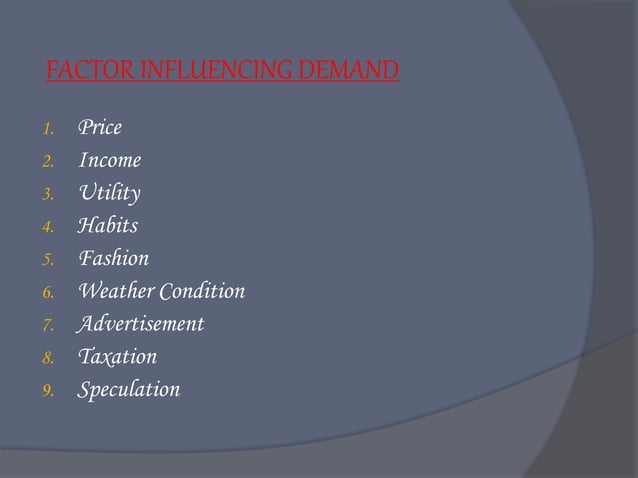 law of deemand easily defined | PPT