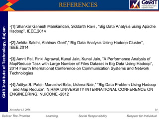 Big data- hadoop -MapReduce | PPT