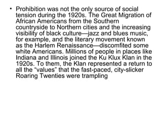 Mkayele freemn the roaringtwenties powerpoint | PPT