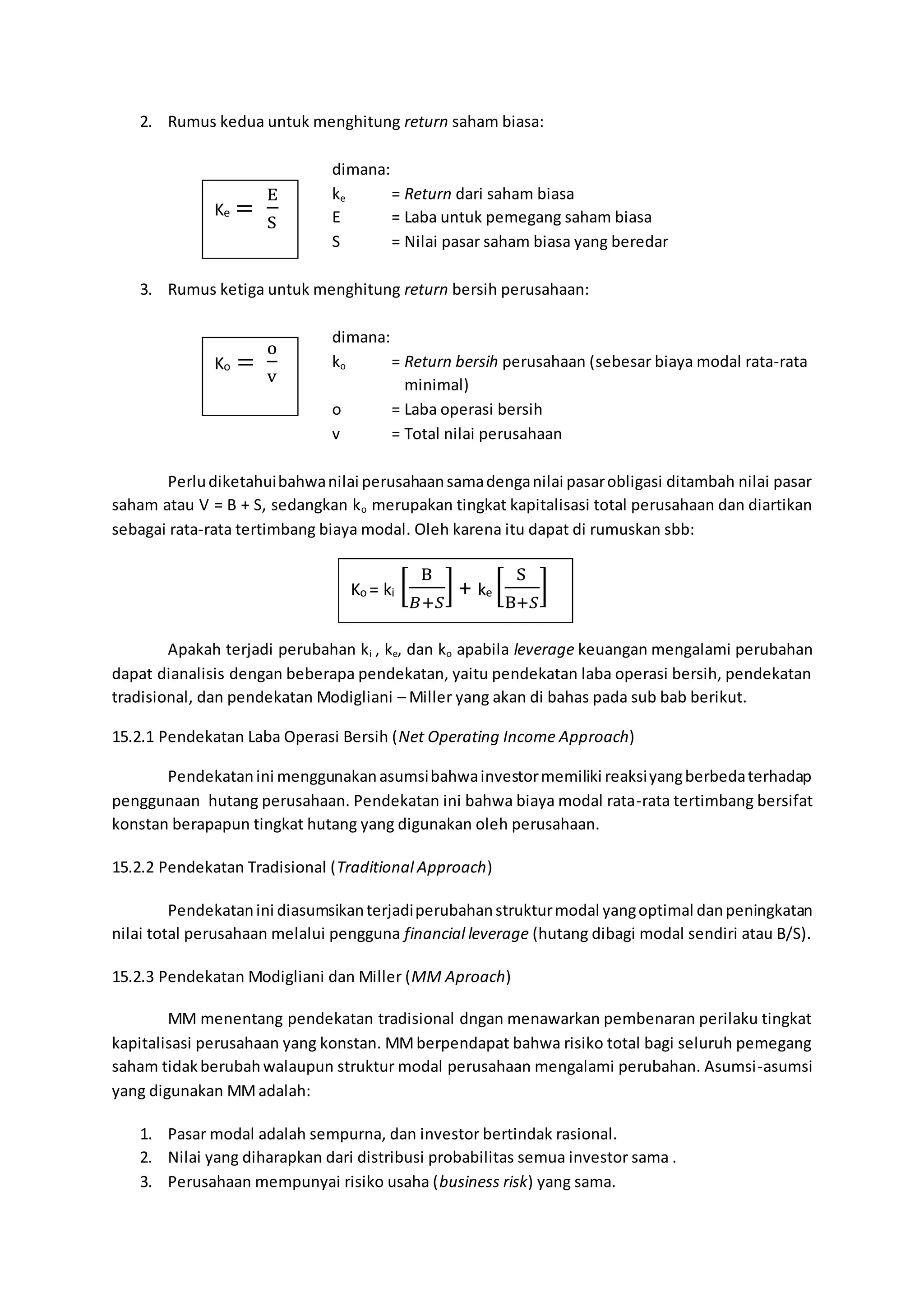 resume Mk bab 15 | PDF
