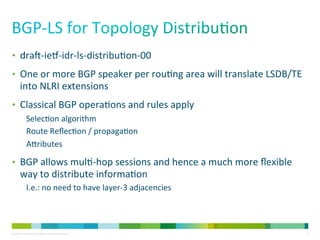 BGP evolution -from SDN perspective | PPT
