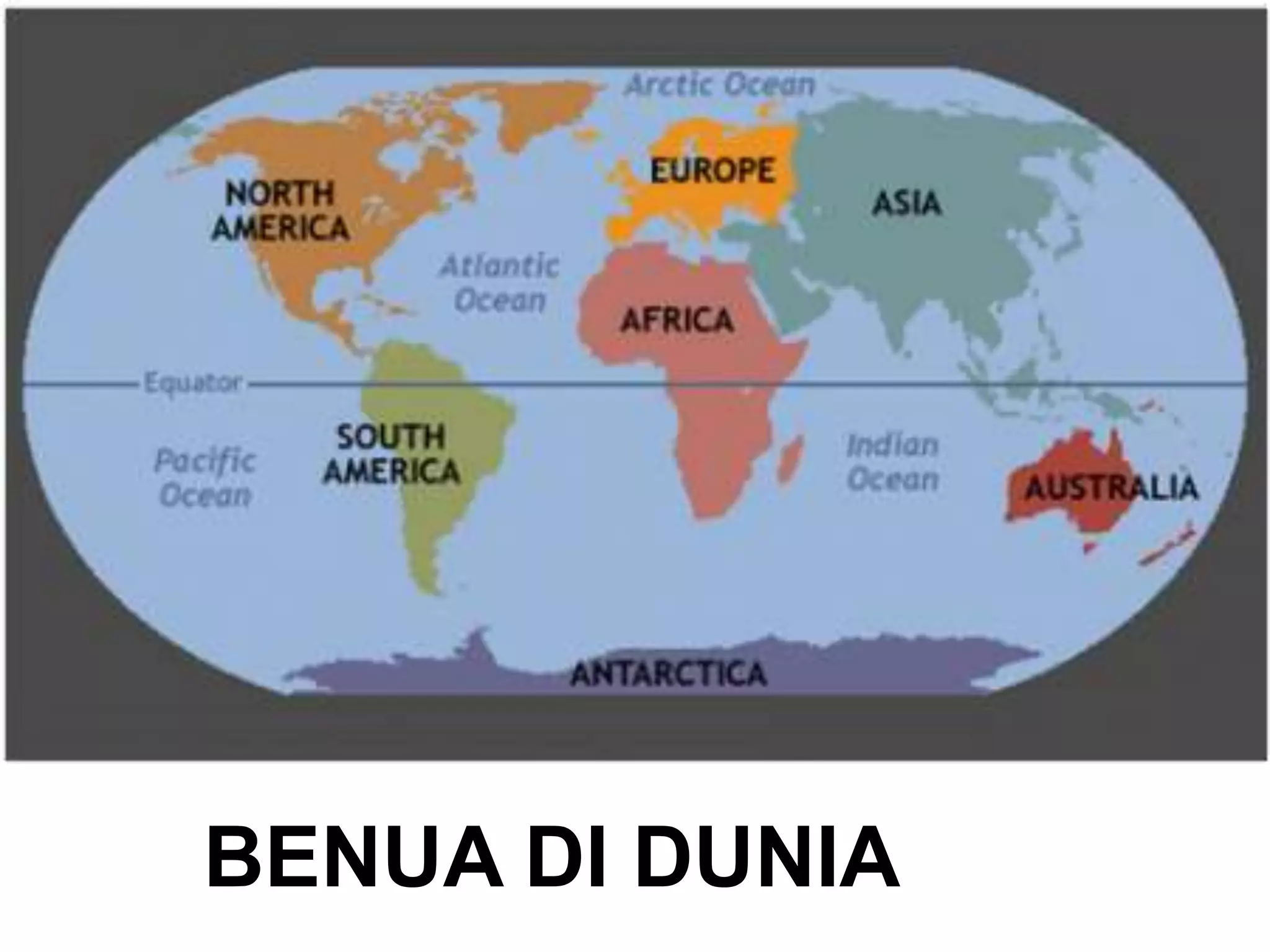 benua di dunia | PPTX