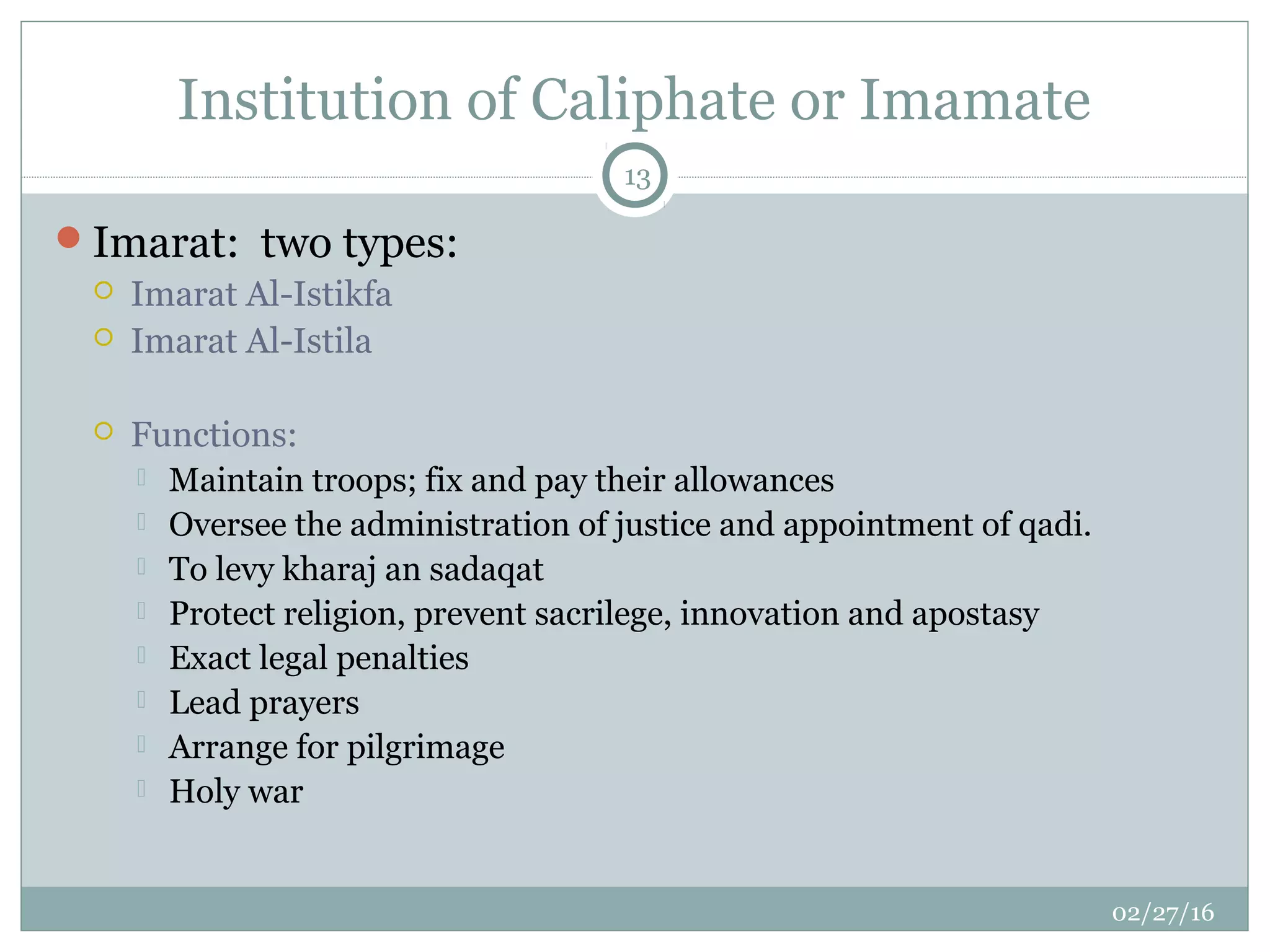 Topic 6 - Al-Mawardi | PPT