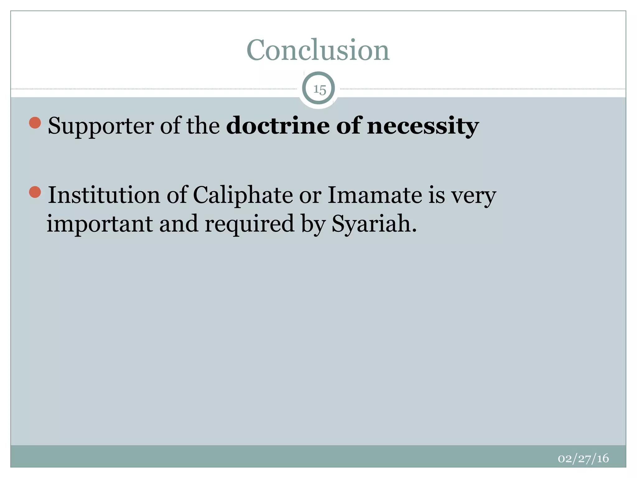 Topic 6 - Al-Mawardi | PPT