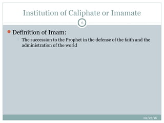 Topic 6 - Al-Mawardi | PPT