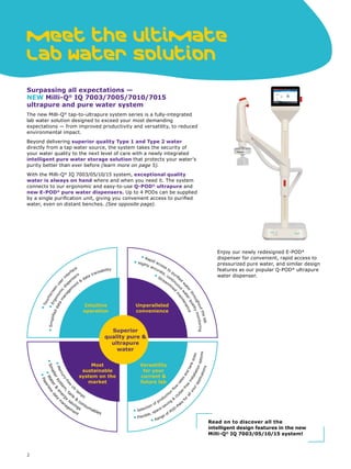 Milli-Q IX Type 2 Water Purification System | PDF