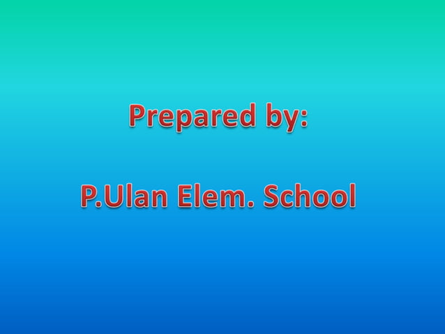 Mkbyn anyong tubig | PPT