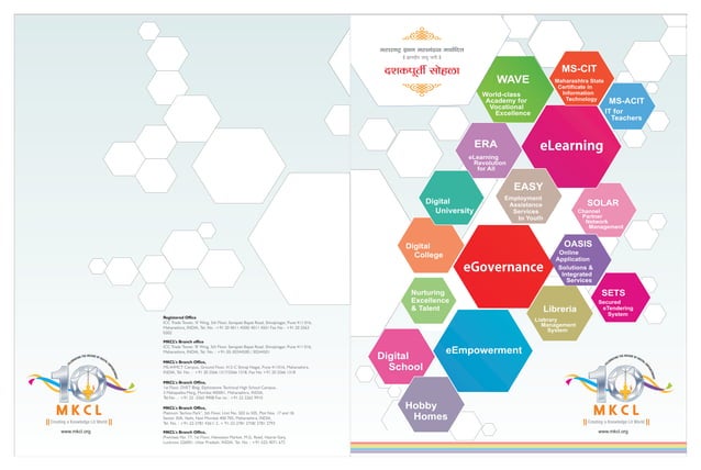 Mkcl highlights on 10th anniversary | PDF