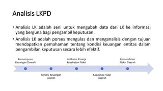 Analisis LKPD manajemen keuangan daerah dan desa | PDF