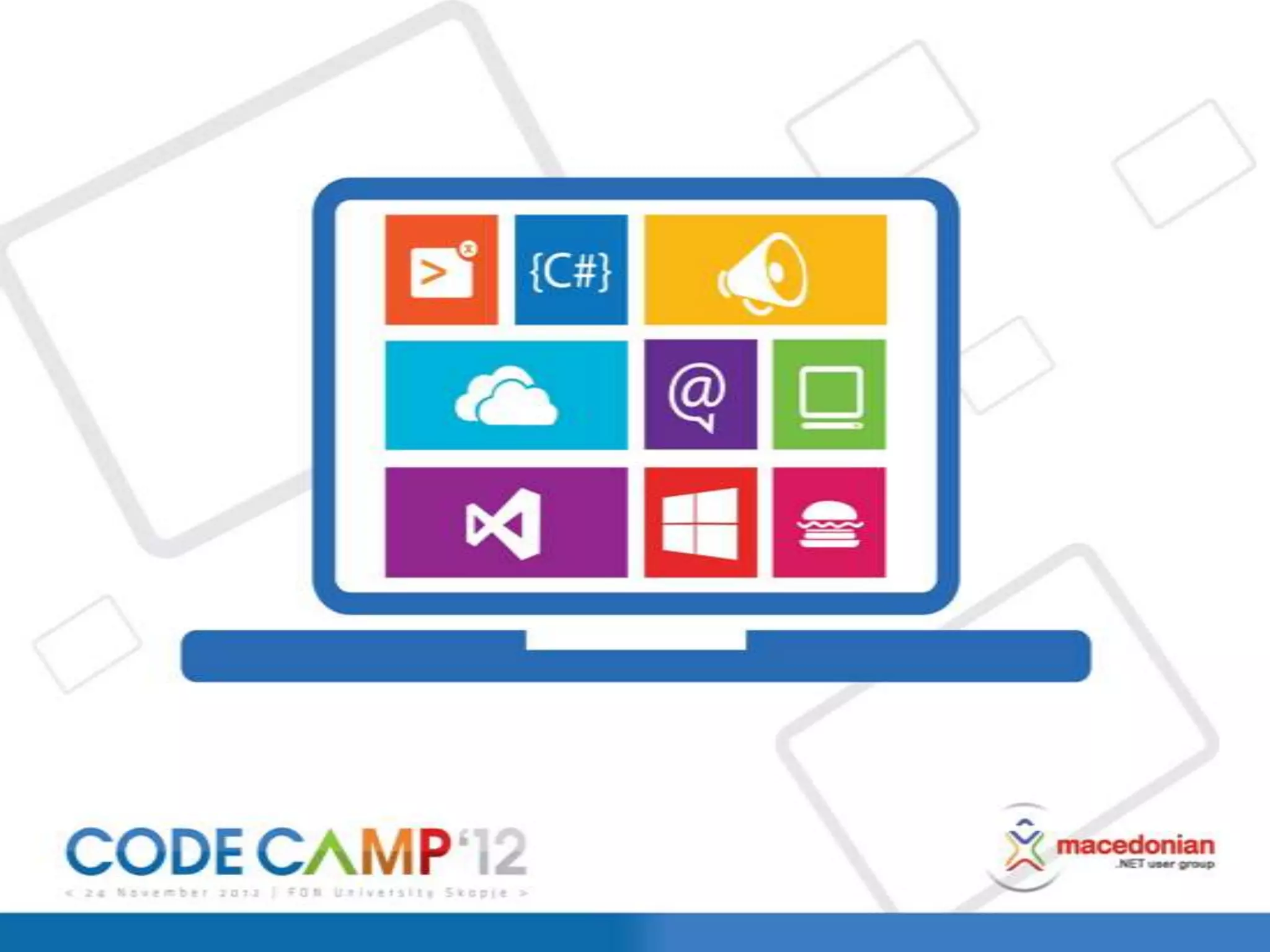 Mkdotnet Codecamp 2012 - Microsoft Tag applications or “barcodes” in our applications | PPT