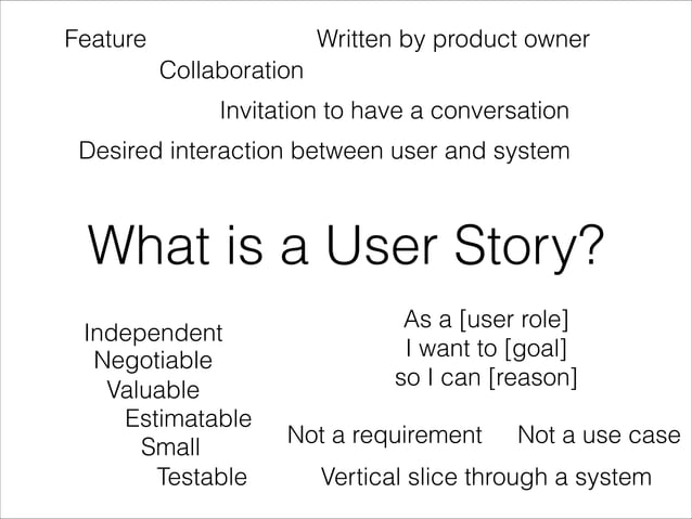 Mke agile 032014 Slicing the cake: User Story Decomposition | PDF ...