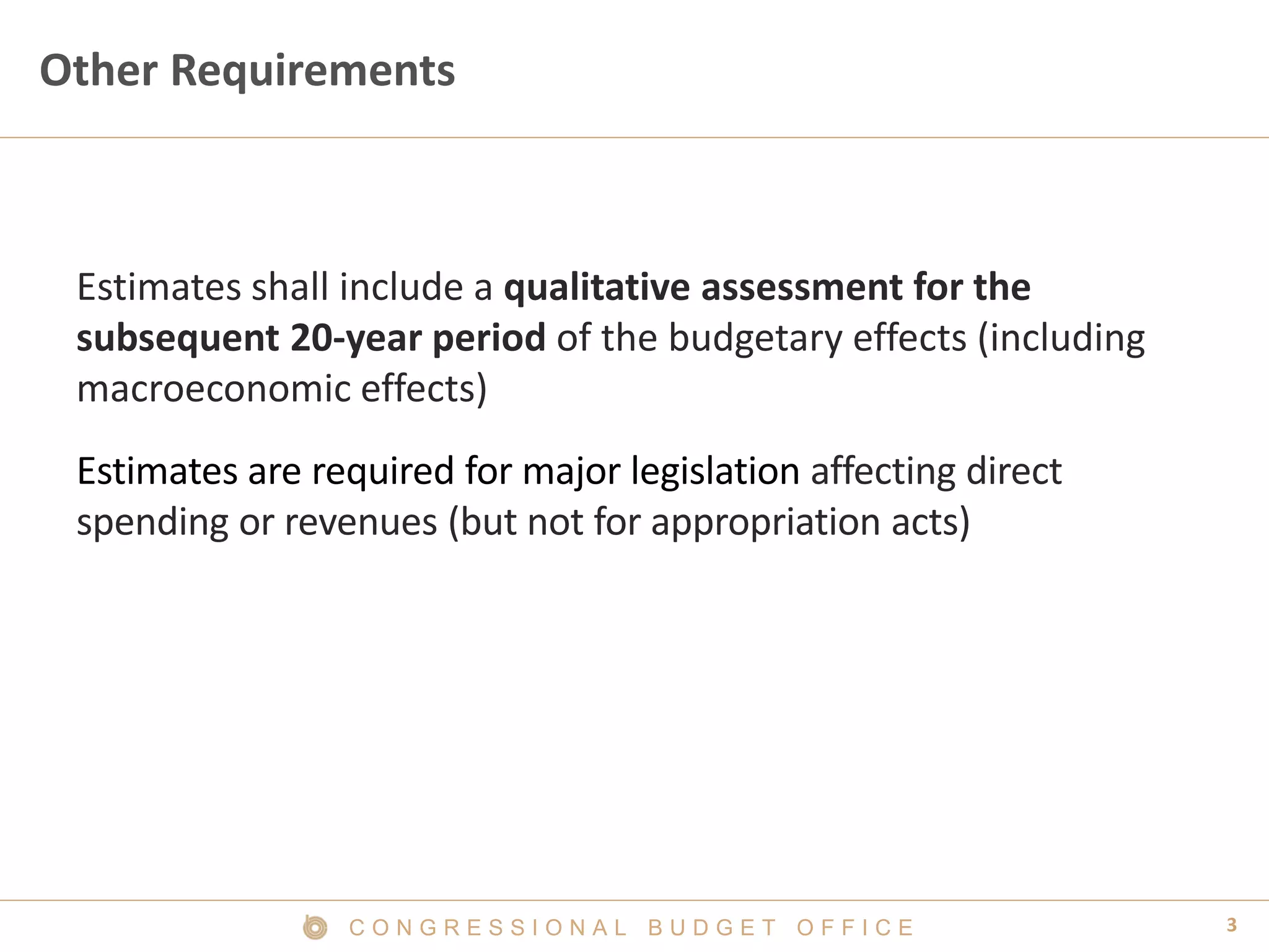 How CBO Will Implement Dynamic Scoring | PPT