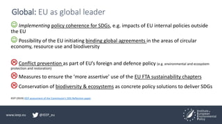 Towards a Sustainable Europe by 2030 | PPTX
