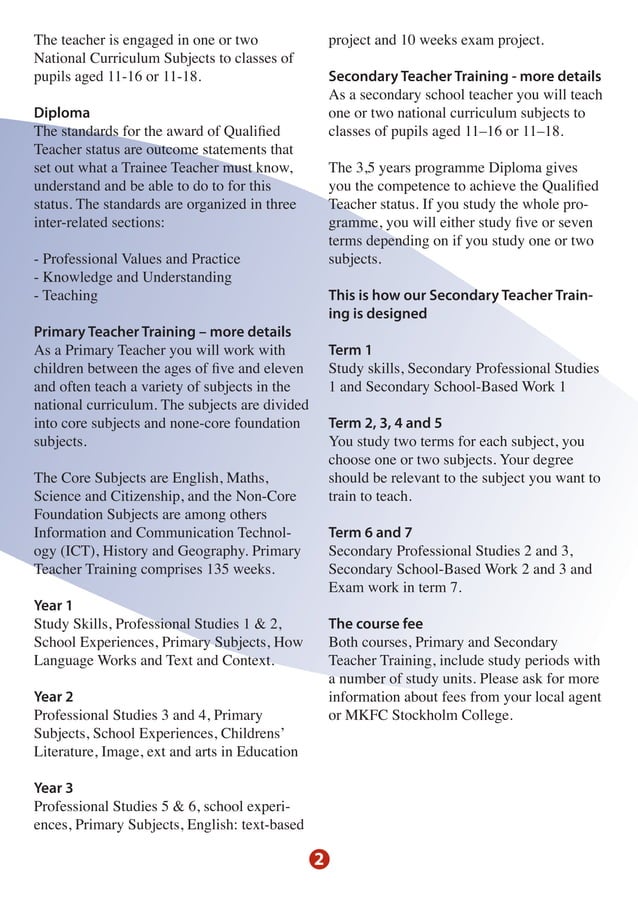 Teacher Traning in Service at the Ordinary School | PDF