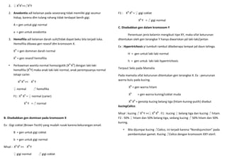 RANGKUMAN GENETIKA | DOCX