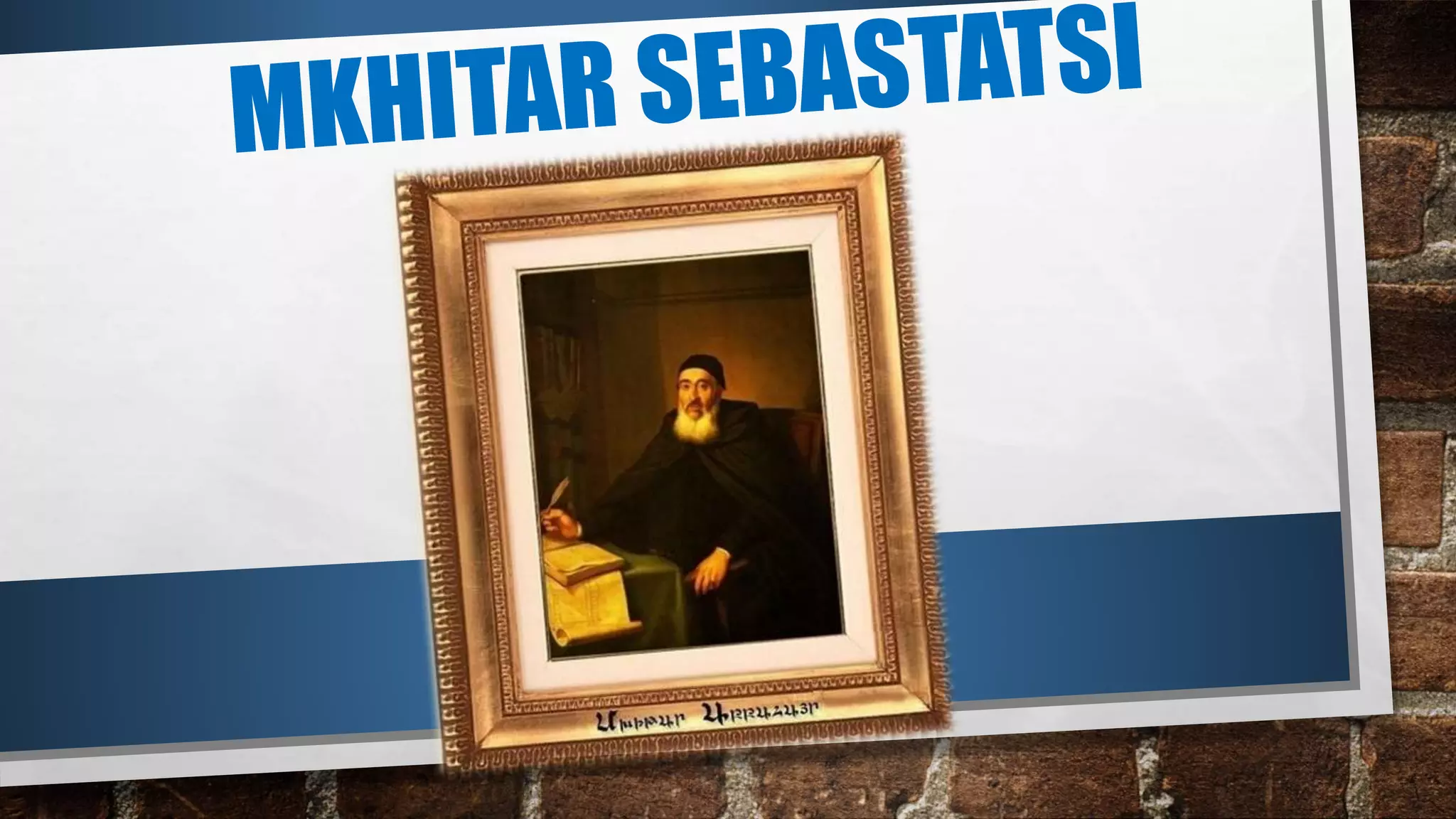 Mkhitar sebastatsi | PPTX