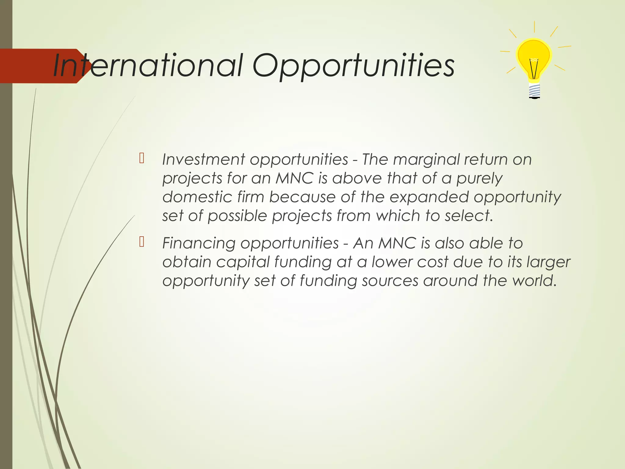 Multinational Financial Management: An Overview | PPT