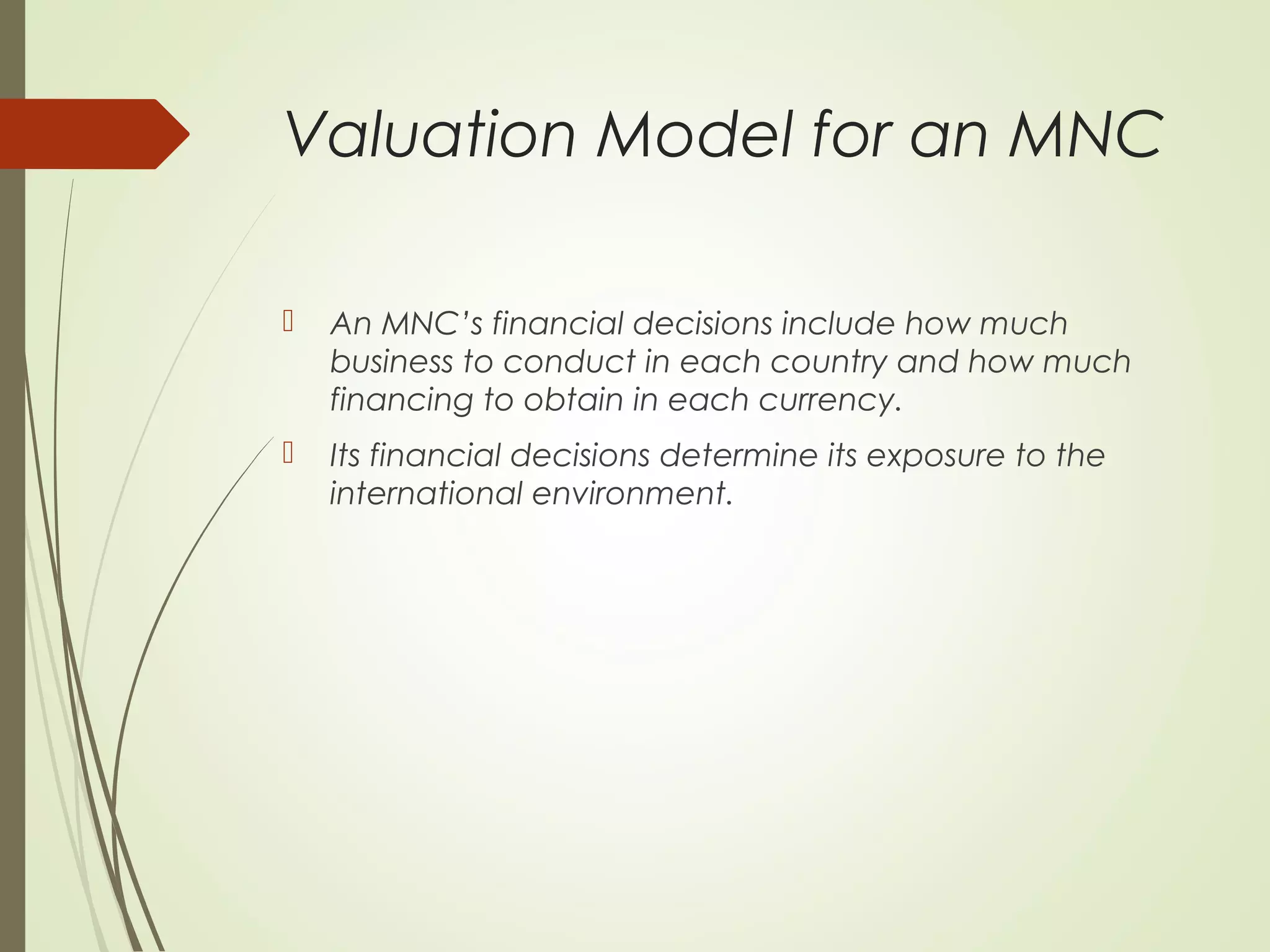 Multinational Financial Management: An Overview | PPT