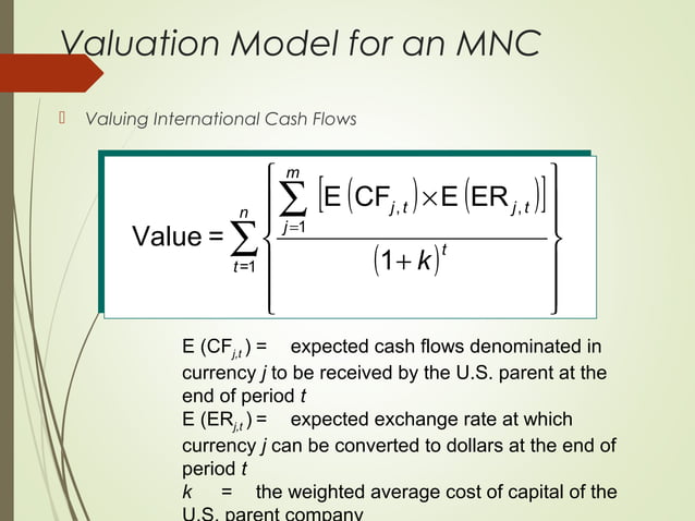 Multinational Financial Management: An Overview | PPT