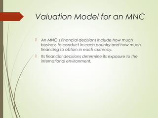 Multinational Financial Management: An Overview | PPT