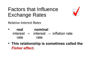 Exchange Rate Determination | PPT