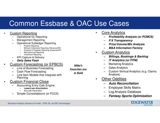 Back to the Future - Oracle Essbase - Then and Now | PDF