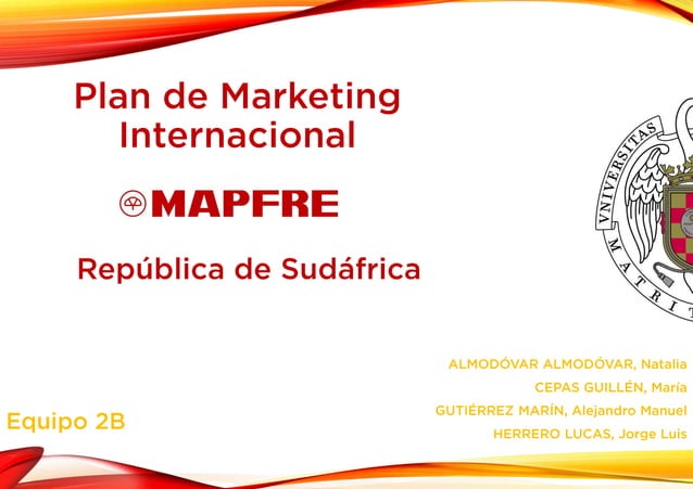 Proyecto Mapfre MKIN2B | PPT