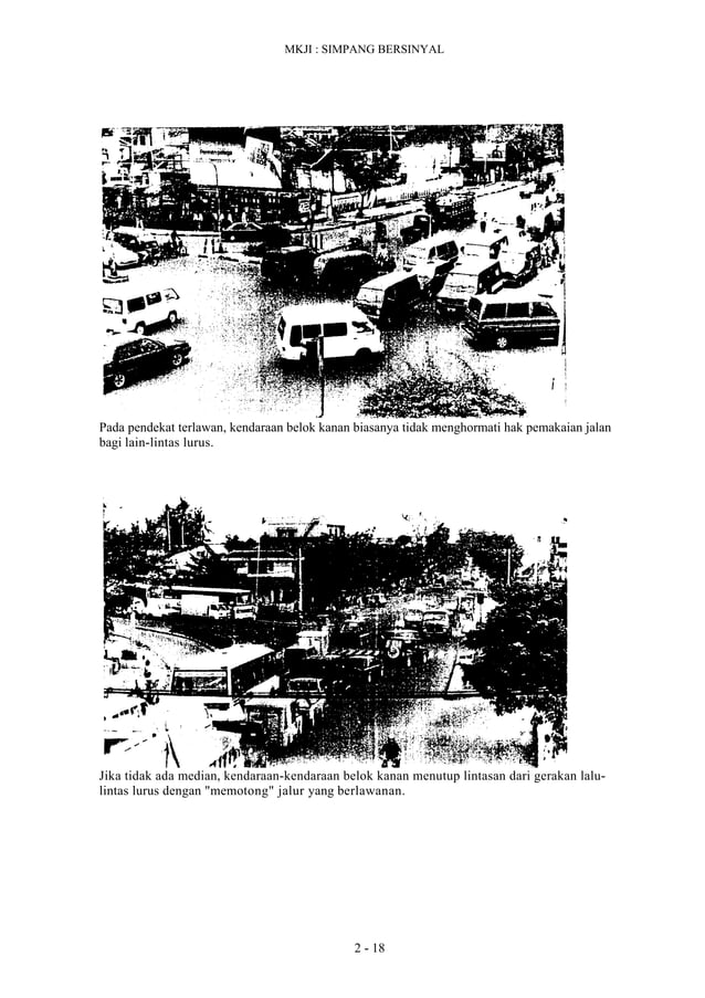 Manual Kapasitas Jalan Indonesia (MKJI) 1997 | PDF