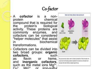 enzyme and coenzym | PPT